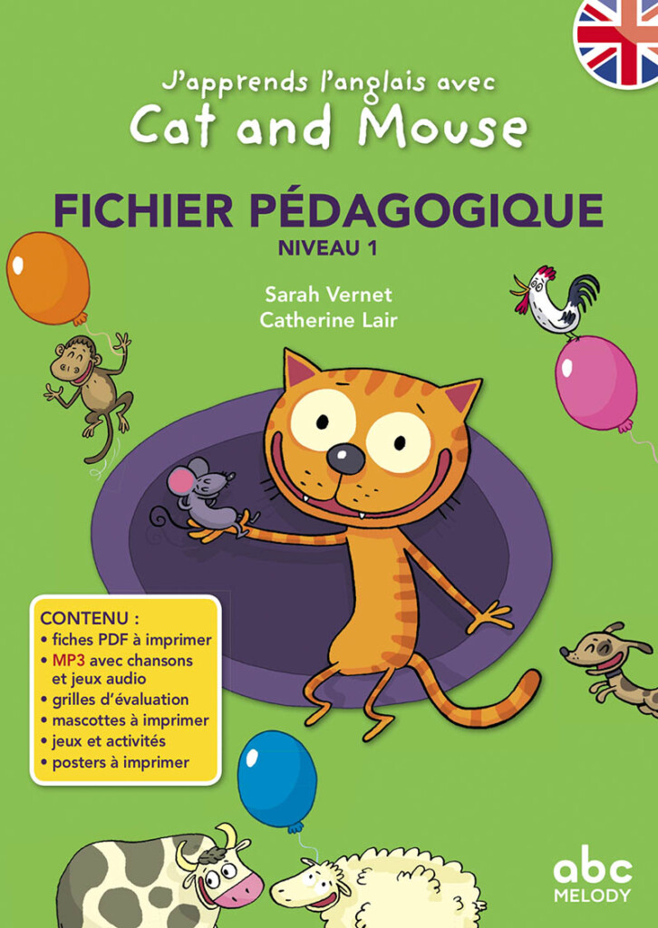 Learn English with Cat and Mouse - ABC MELODY Éditions