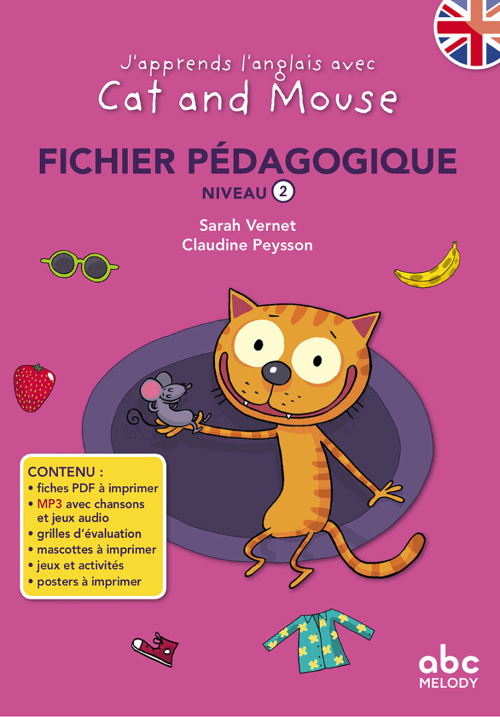 Learn English with Cat and Mouse - ABC MELODY Éditions